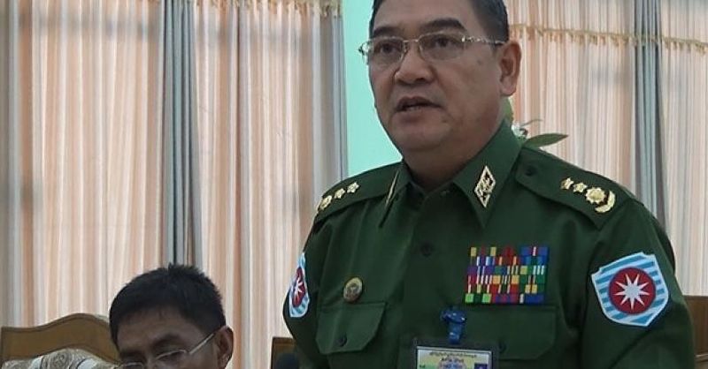 Former Security -Border Affairs minister rtd colonel Htein Lin appointed as Rakhine Chief ...