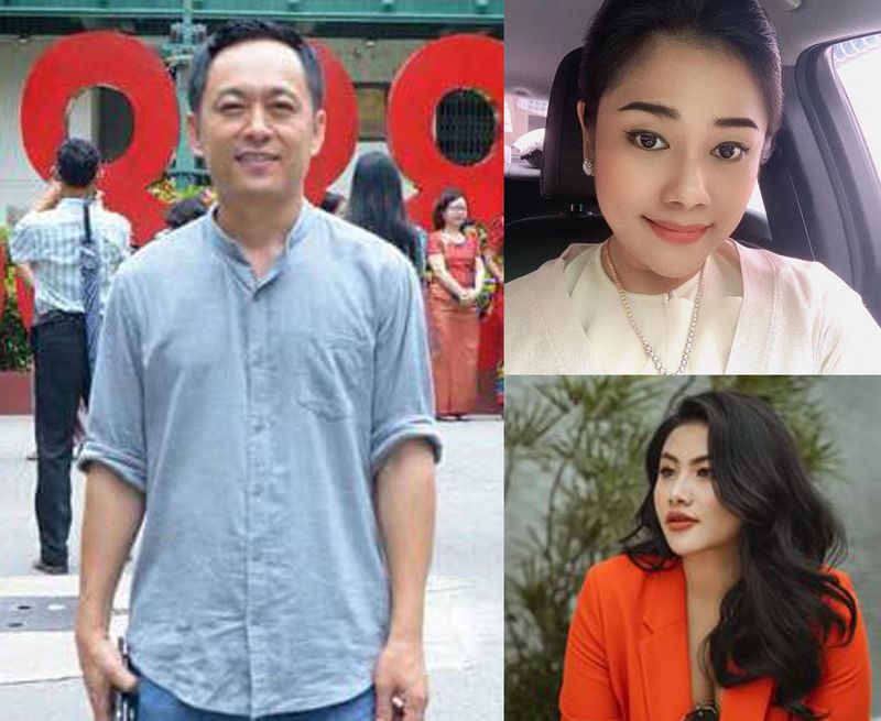 The Voice Journal’s former chief editor U Kyaw Min Swe, actress May Pan Che, singer Shwe Yi ...