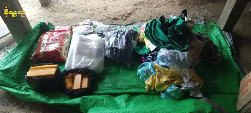 The Junta ‘s paltry aid package of 24 Cans of Rice and Dilapidated ...