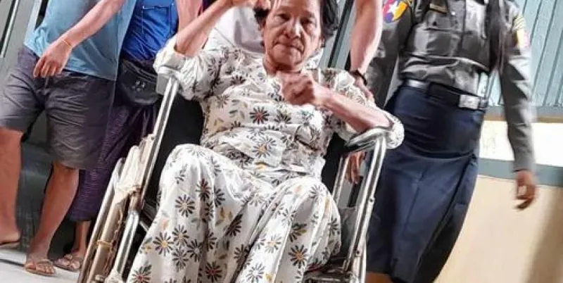 Women's rights activist Daw Nyo Aye sentenced to 2 years in prison