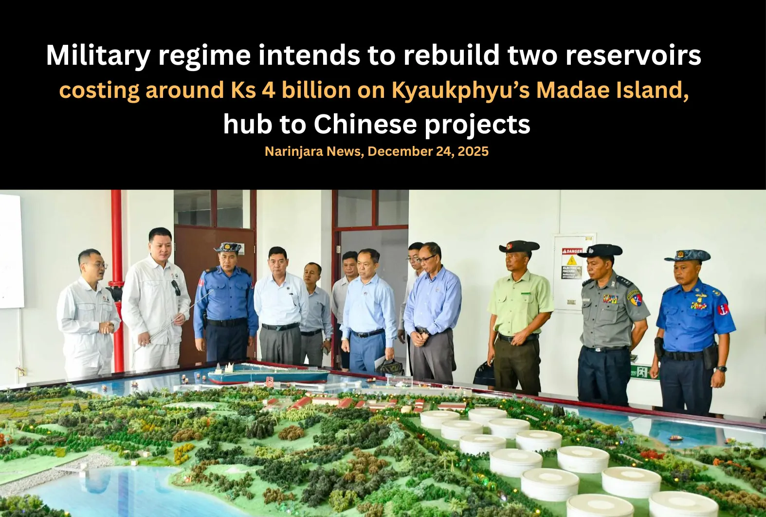 Military regime intends to rebuild two reservoirs costing around Ks 4 ...